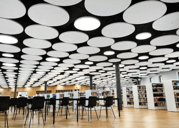 Laisvai kabantys lubų elementai Zentia Optima L Canopy