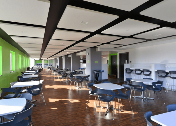 Laisvai kabantys lubų elementai Zentia Optima L Canopy