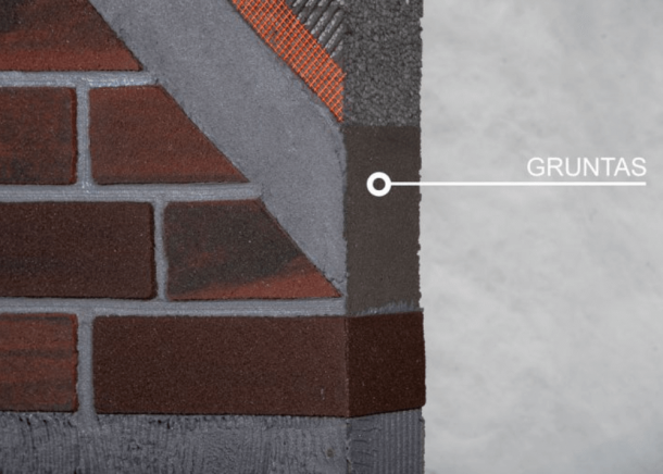 Klinkerit akrilinis giluminis gruntas, 10l