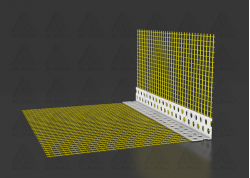 Armavimo tinklelis Sakret, stiklo audinio, 165 g/m²