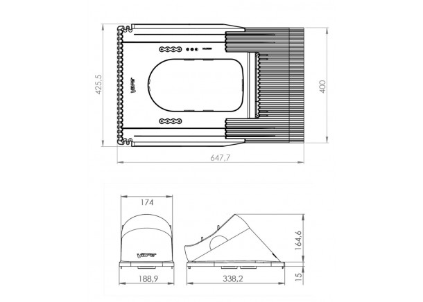 UNITILE PRAĖJIMO ELEMENTAS