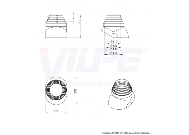 Vamzdžio praėjimas 110-155, Vilpe