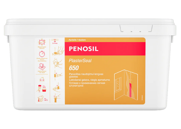PENOSIL PlasterSeal 650 paruoštas naudoti gipso siūlių glaistas