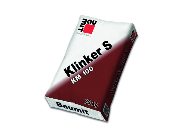 Spalvotas mūro mišinys Baumit Klinker S, pilka spalva