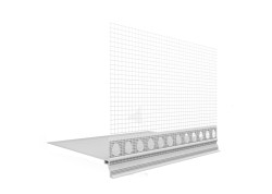 PVC cokolinis profilis Caparol Praktika | Tinkuojamas fasadas