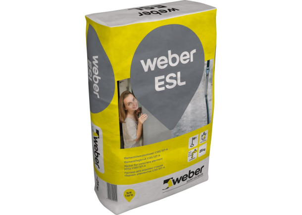 Betonas vertikalioms ir horizontalioms siūlėms Weber ESL, C30/37-4