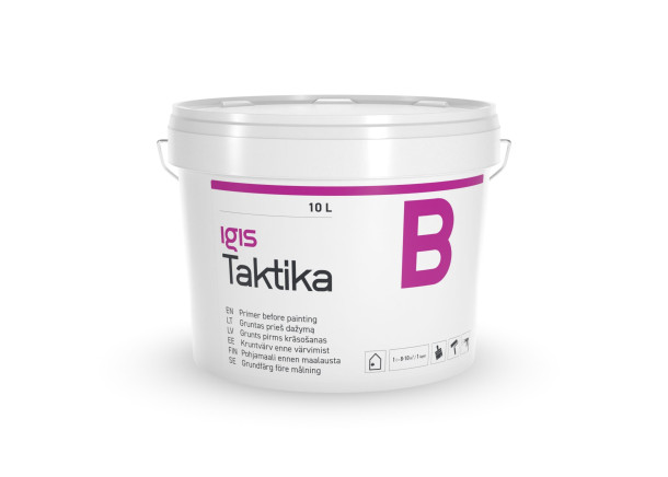 Gruntas Igis Taktika B, prieš dažymą 10l