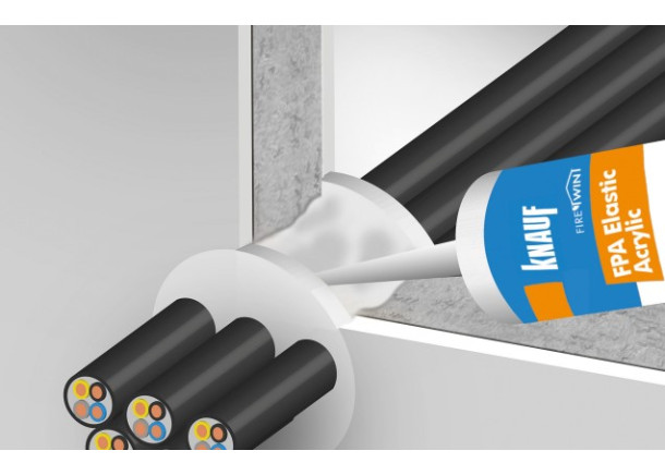 Akrilas priešgaisrinis Knauf FPA Fire protection acrylic, 600ml