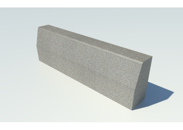 Betoninis gatvės bordiūras 1000x150x300, Brikers LT