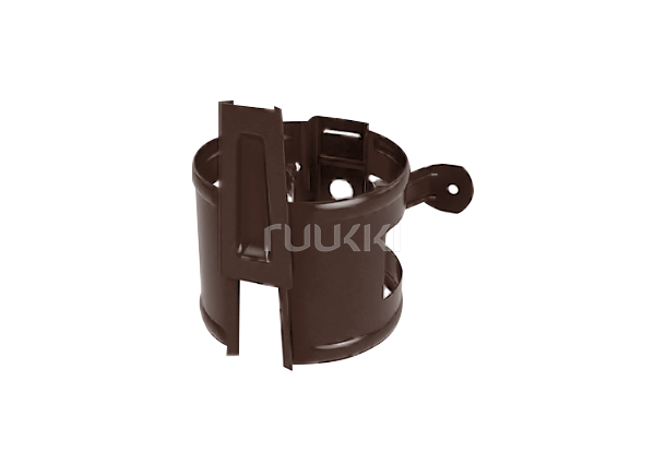Lietaus vandens nuvedimo sistema RUUKKI 125/90 RR32 tamsiai ruda