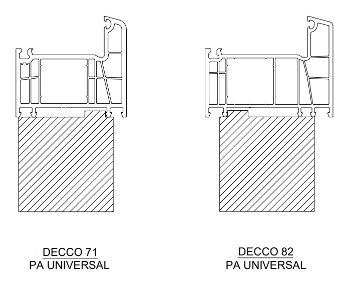 Cokolinis profilis PA UNIVERSAL | Šiltinimas